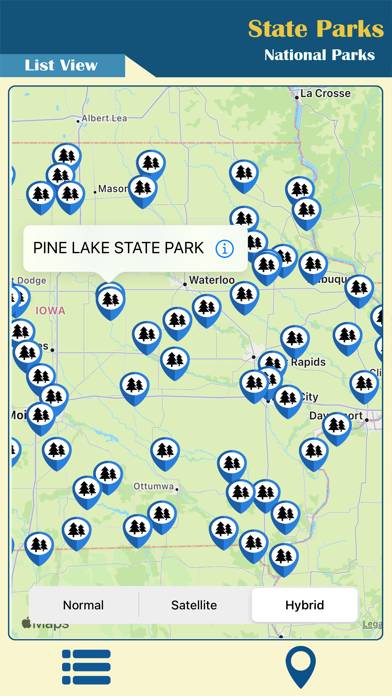 Iowa - State & National Park App Download | WorldsApps