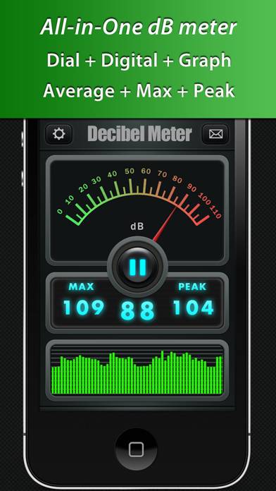 Descarga de la aplicación Decibel Meter Plus | WorldsApps